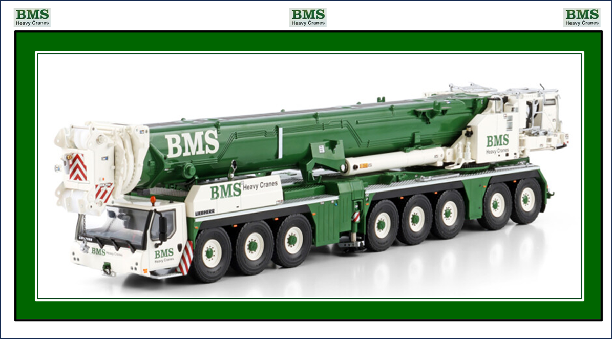 1/50 WSI BMS LTM 1650 Mobile Crane – True-Scale Collectibles