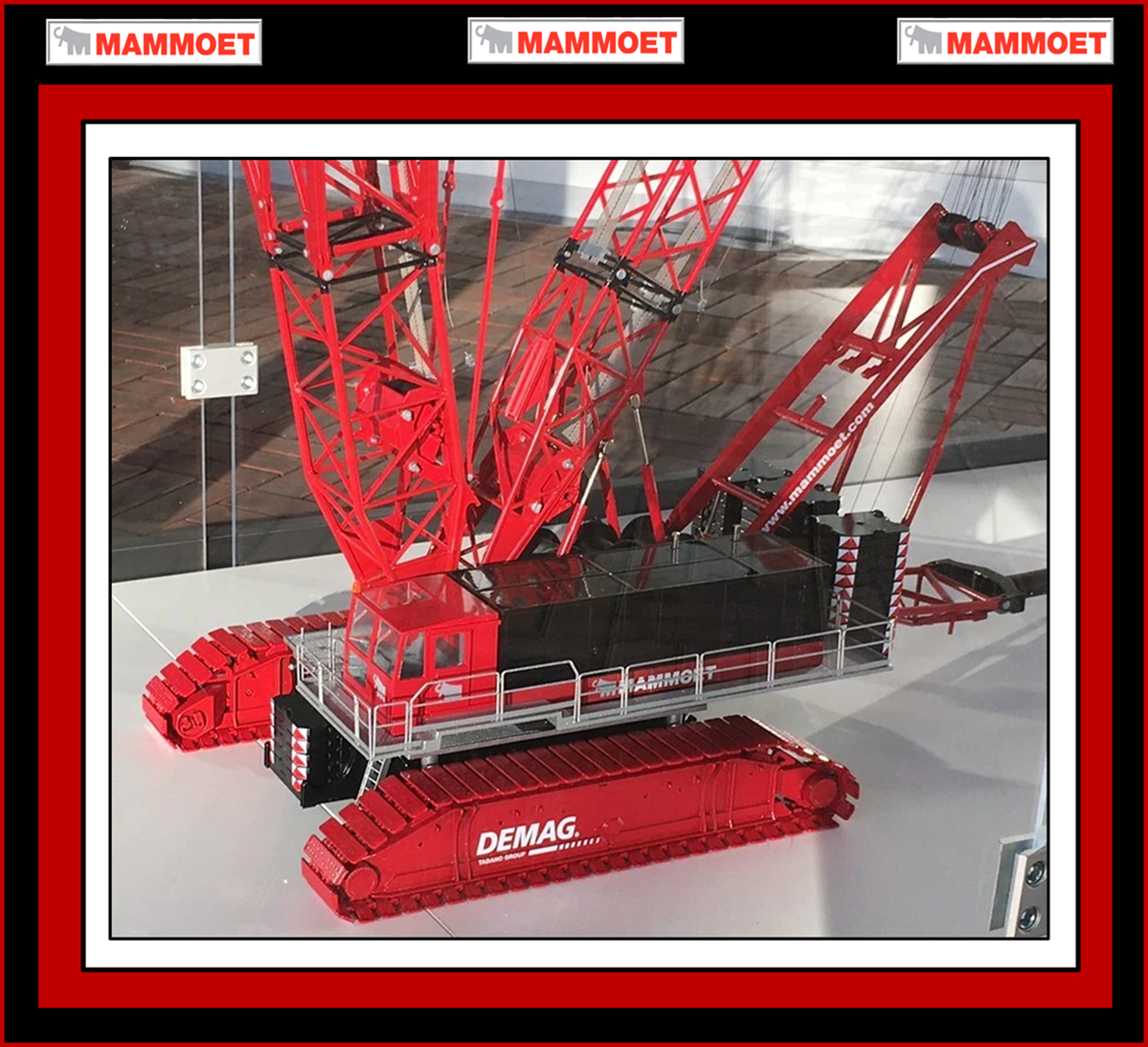 1/50 Conrad MAMMOET DEMAG CC 8800 w Boombooster - SPECTACULAR! – True ...