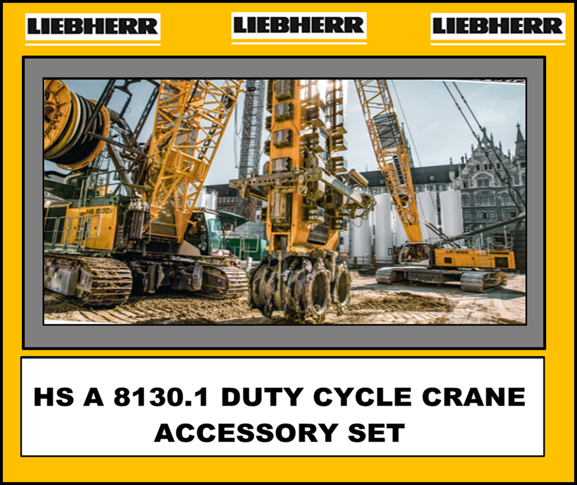 1/50 Liebherr HS8130.1 Duty Cycle Accessory Set – True-Scale Collectibles