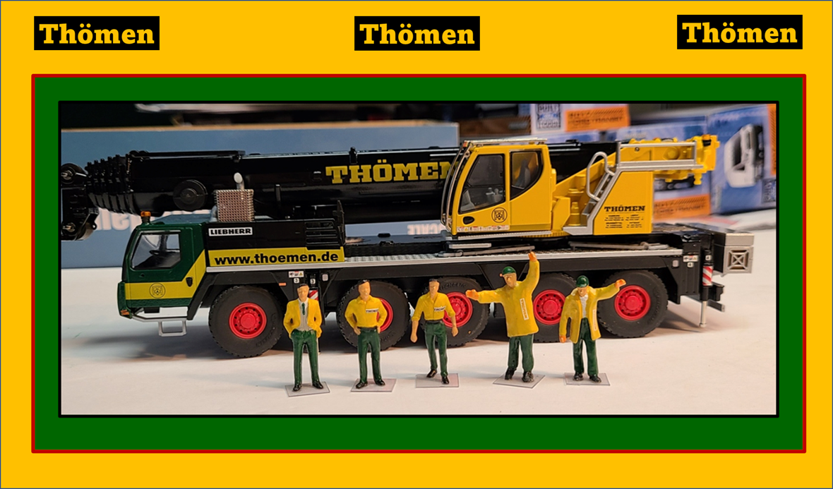 1/50 THOMEN Figure Set (5) - authentic paint and decals !!!! – True ...