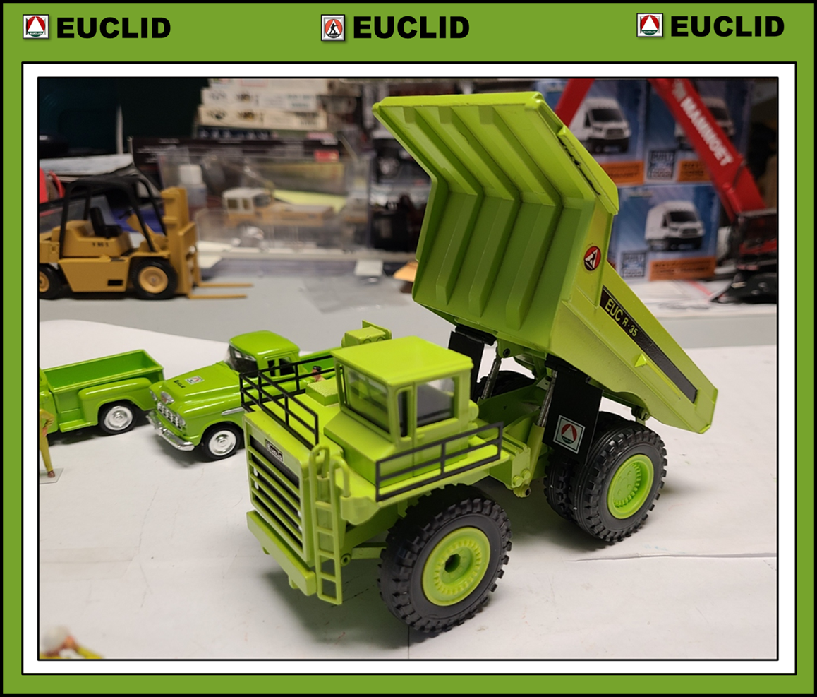 1/50 EUCLID Mining Dump Truck Conrad R-35 – True-Scale Collectibles