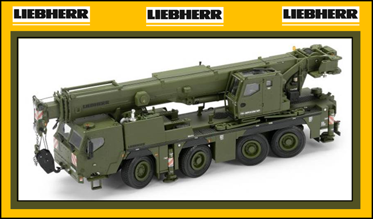1/50 Liebherr LTM 1090 Bundeswehr Military - LAST ONE !!! – True-Scale ...